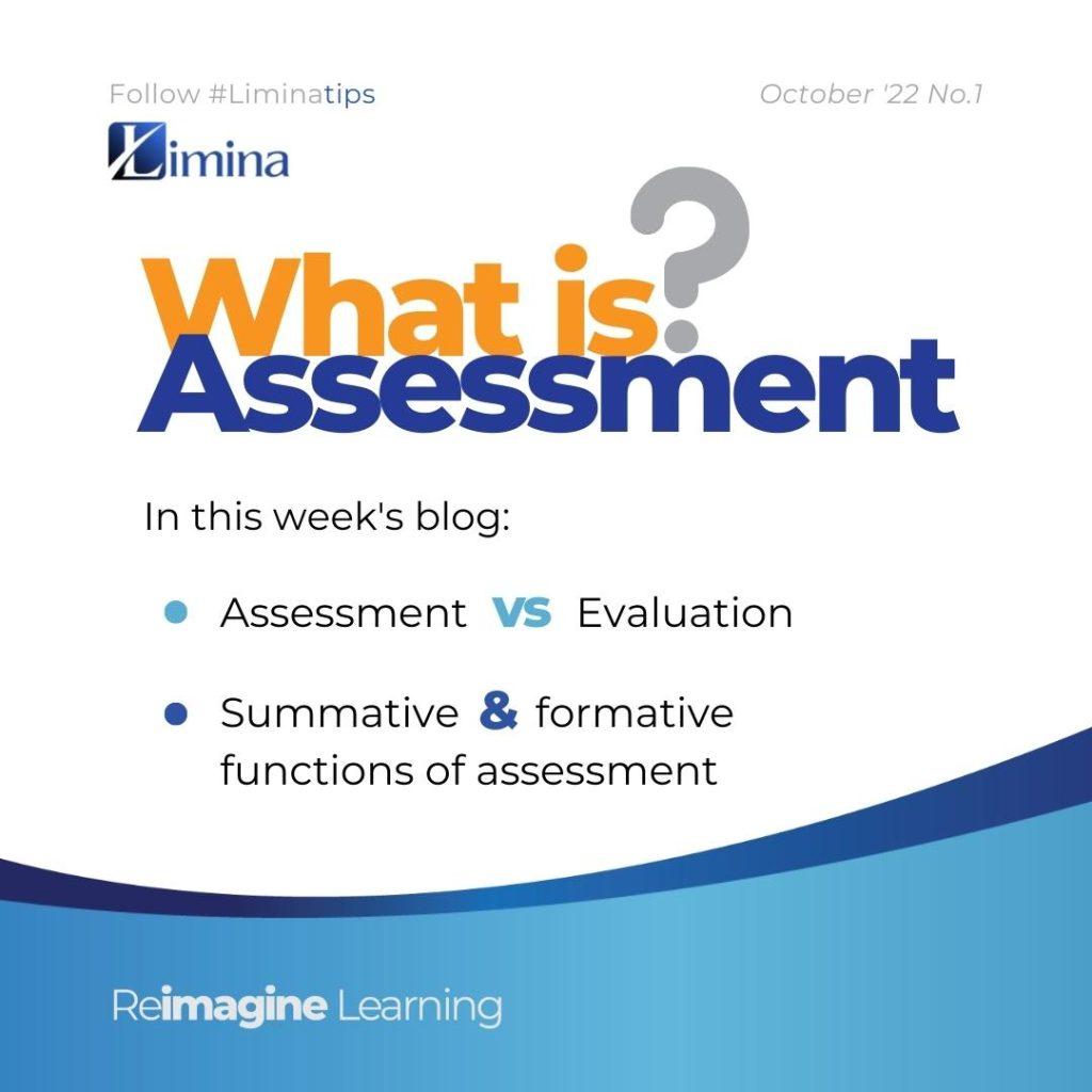 Evaluate Assessment – Limina Education Services