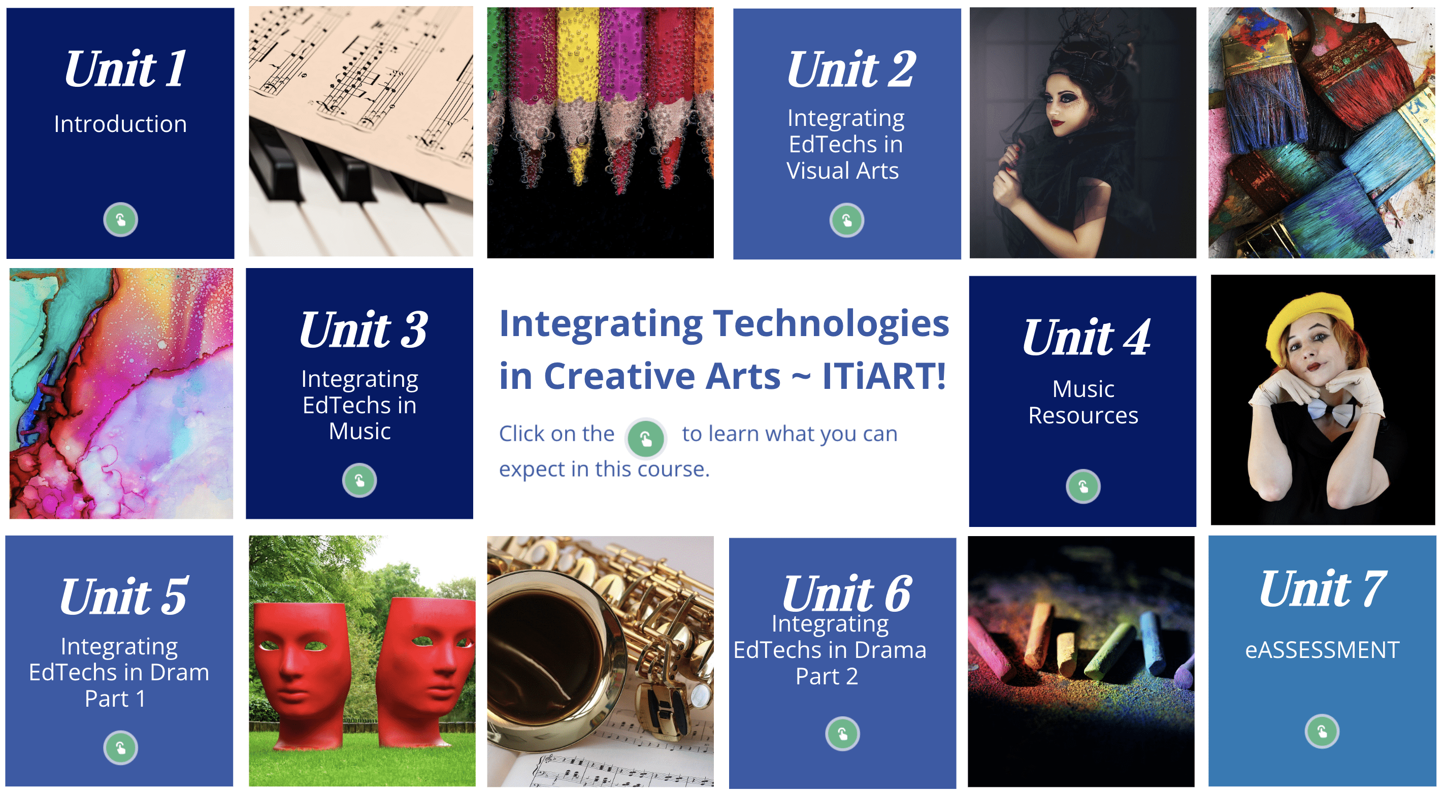 Integrating EdTechs in Creative Arts Course